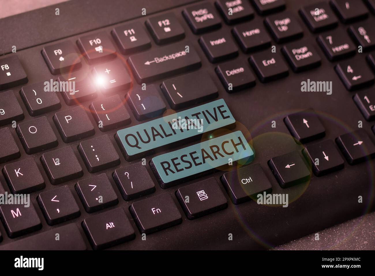 Inspiration showing sign Qualitative Research, Business approach ...