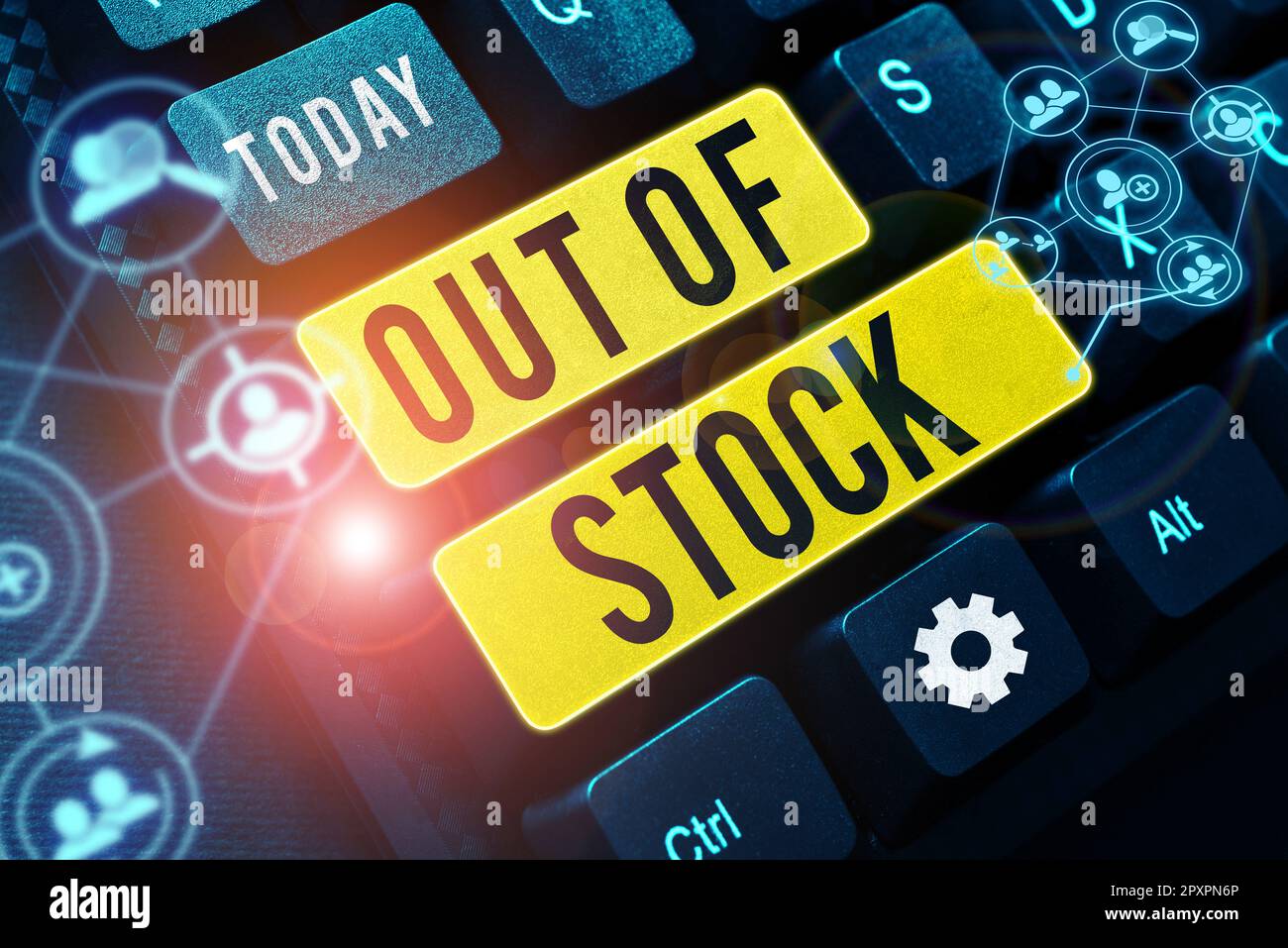 Inspiration showing sign Out Of Stock, Conceptual photo Not available ...