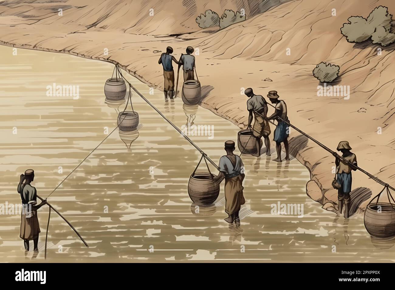 Working on a river hi-res stock photography and images - Alamy