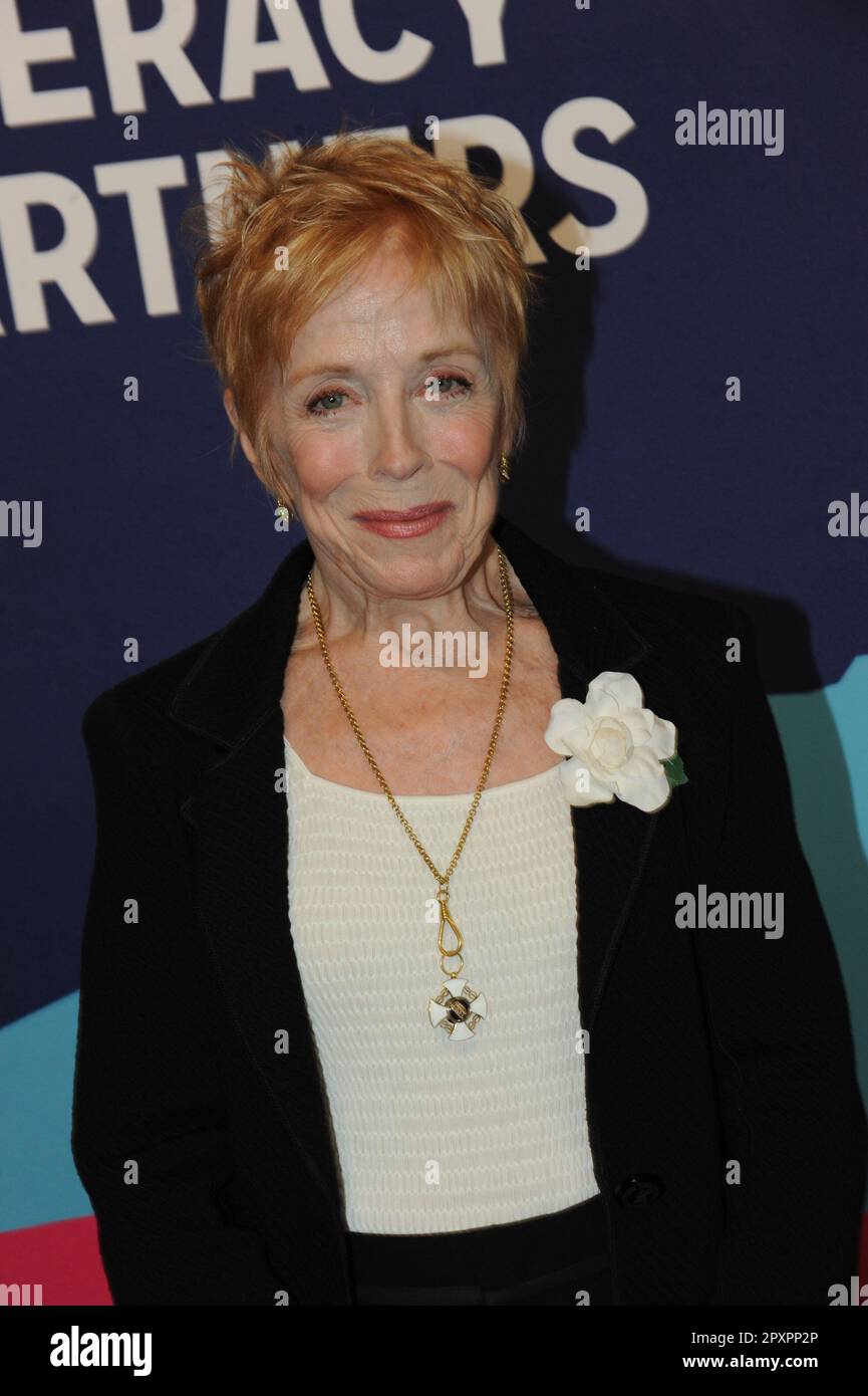 Holland Taylor at the Literacy Partners gala at Cipriani South Street ...