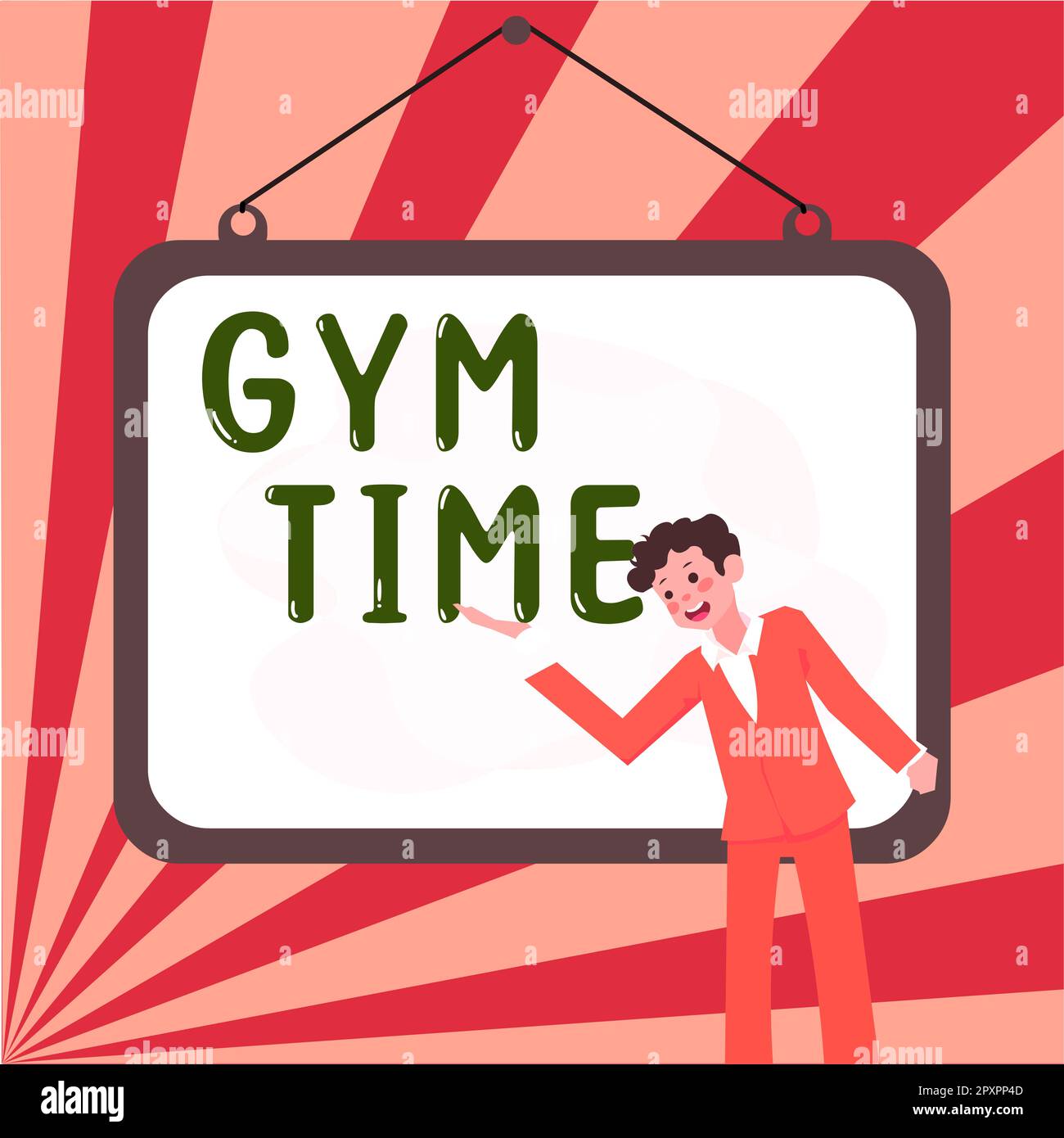 Text sign showing Gym Time, Word Written on a motivation to start ...