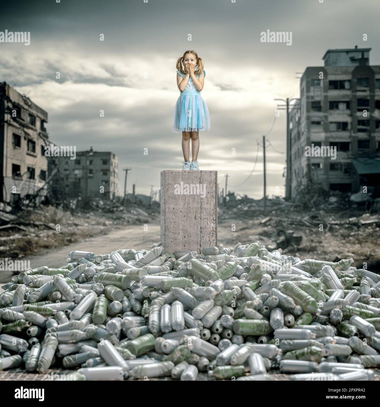 Recycling plastic bottles hi-res stock photography and images - Alamy