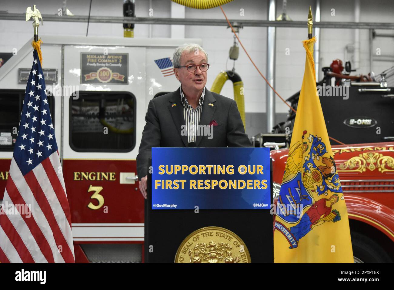 Governor Phil Murphy delivers remarks on the grant program for ...