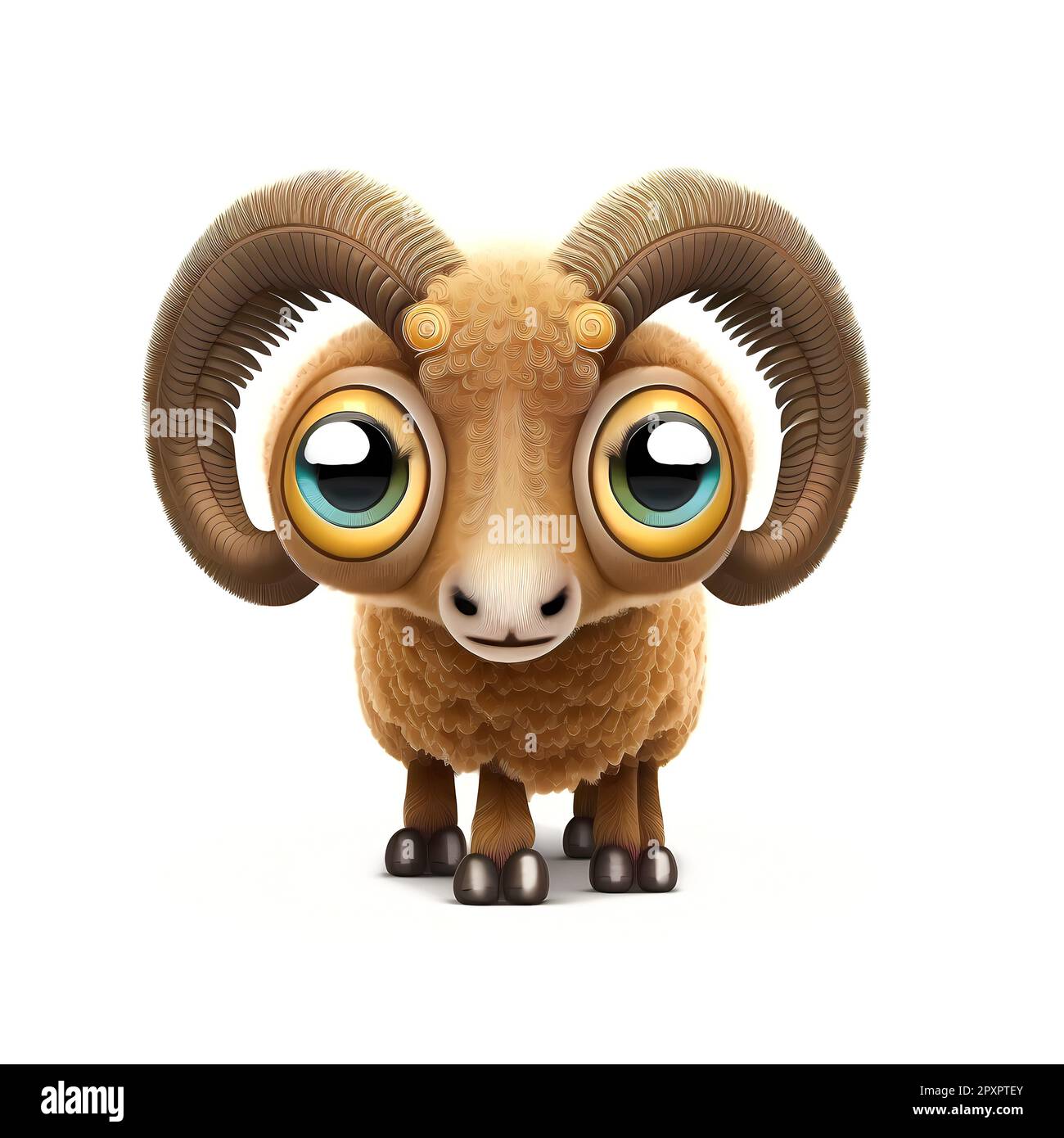 Cartoon ram hi-res stock photography and images - Alamy