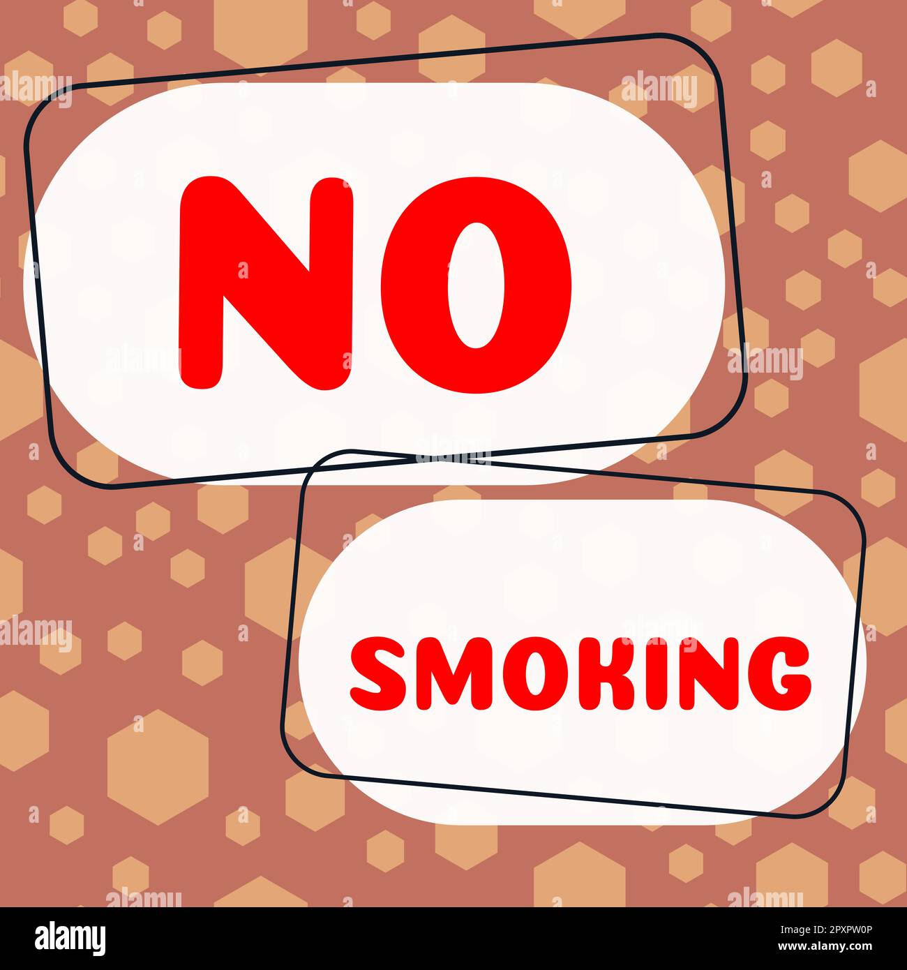 Inspiration showing sign No Smoking, Business concept using tobacco is ...