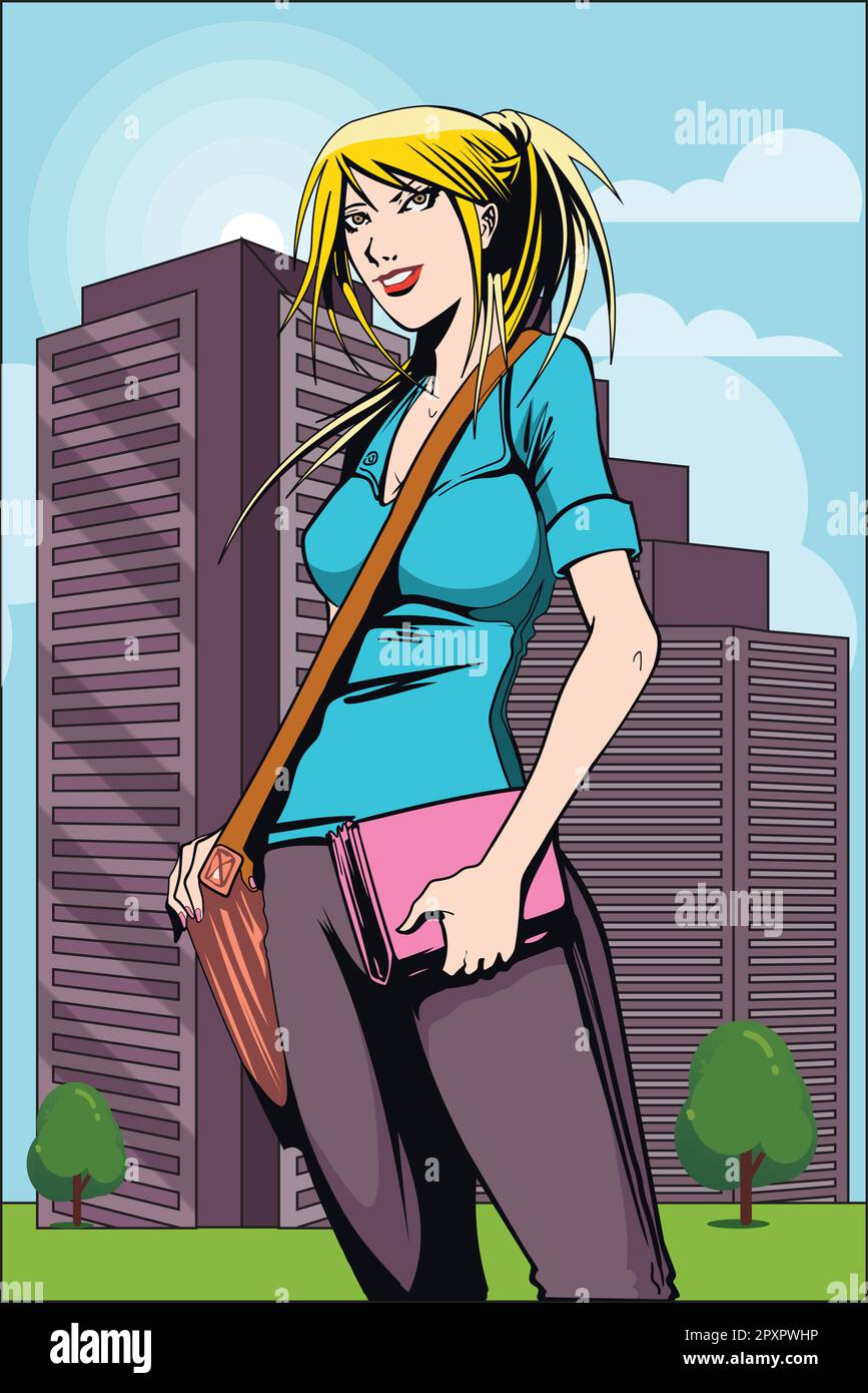 Tall female Stock Vector Images - Alamy