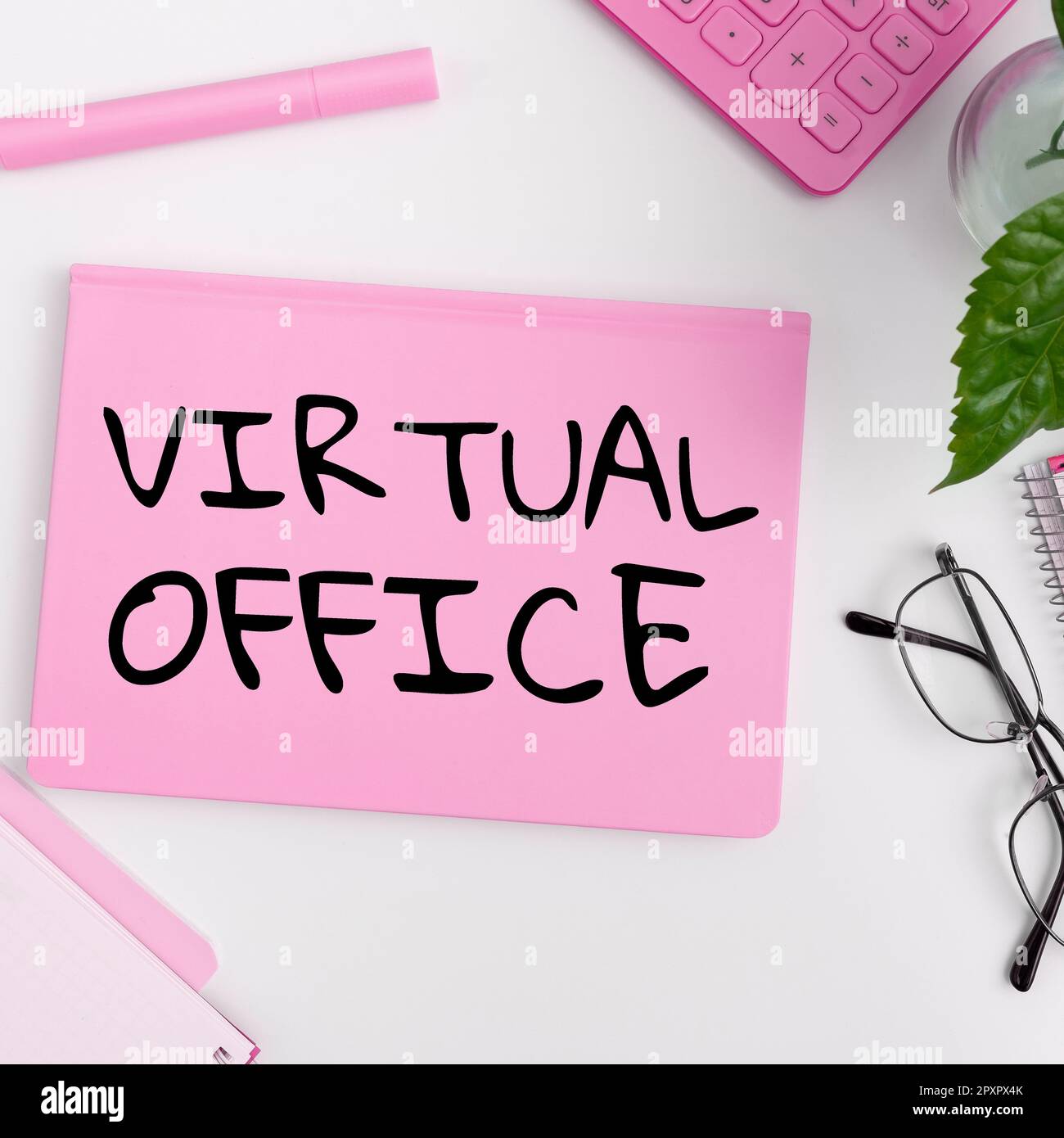 Writing displaying text Virtual Office, Business idea Mobile work ...