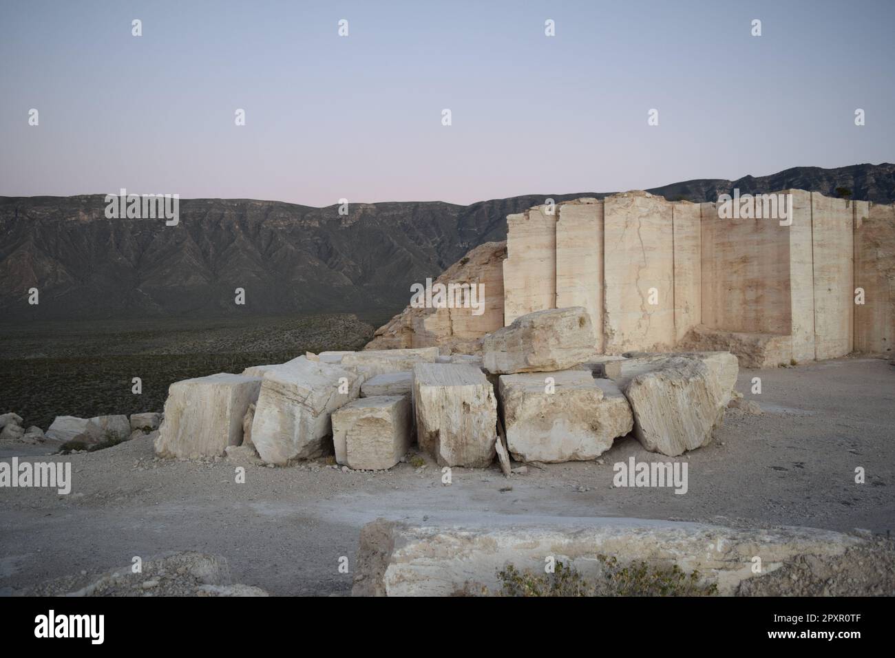 Marble Mines in Cuatro Cienegas, Mexico Stock Photo - Alamy