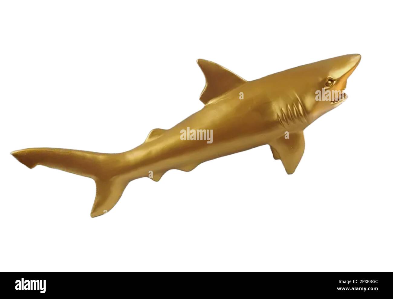 Golden fish statue Stock Vector Images - Alamy