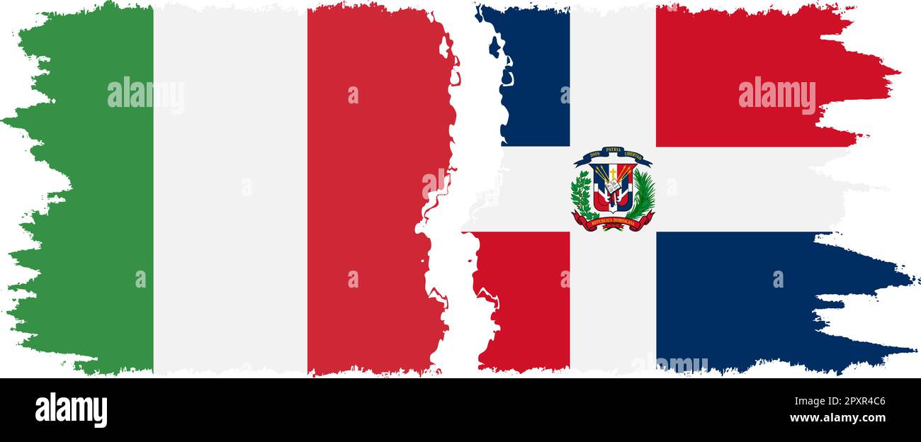 Italy dominican republic Stock Vector Images - Alamy