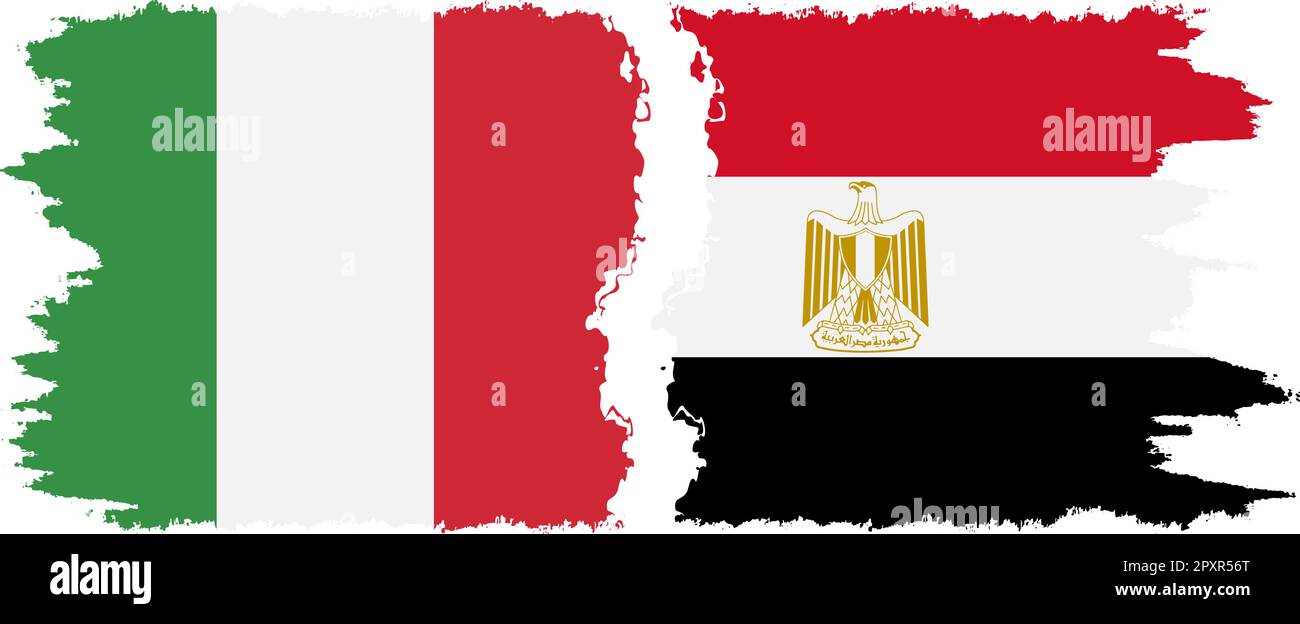 Egypt italy flag hi-res stock photography and images - Alamy