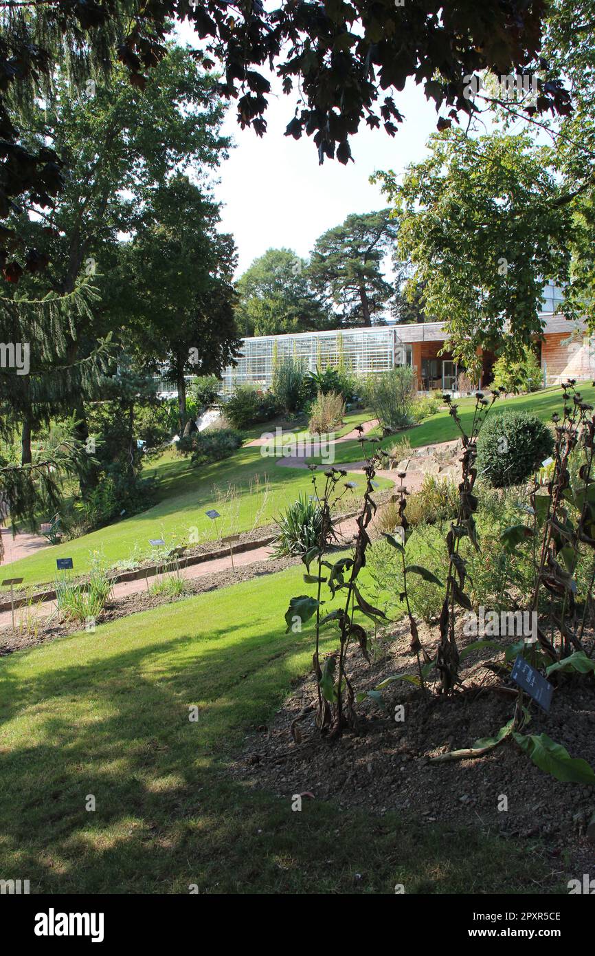 public garden in chemillé (france Stock Photo - Alamy