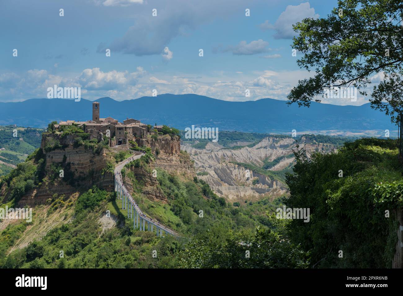 View of Civita di Bagnoregio, the dying city Stock Photo - Alamy