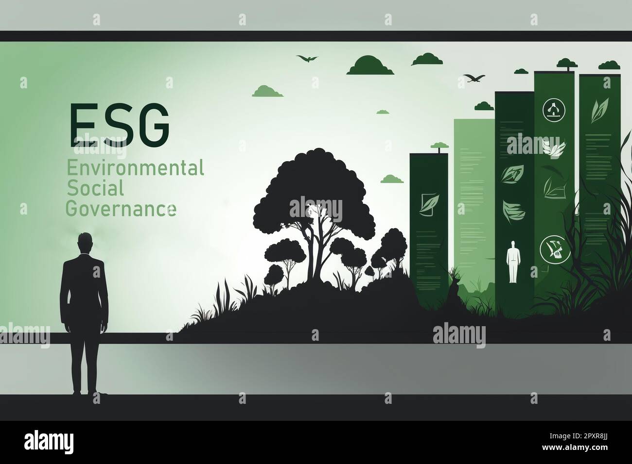 Esg triangle hi-res stock photography and images - Alamy