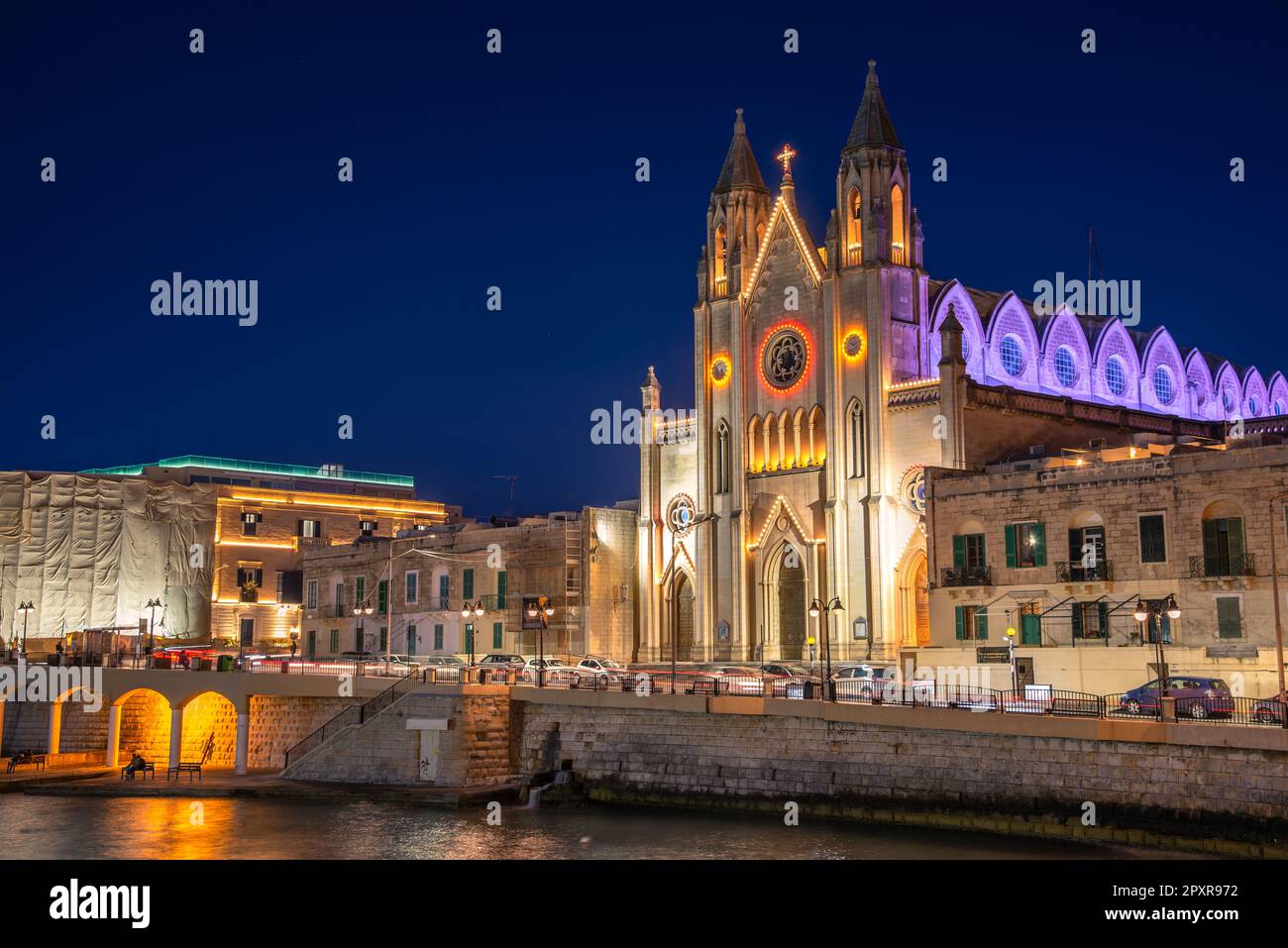 View of Saint Julian, Malta Stock Photo - Alamy