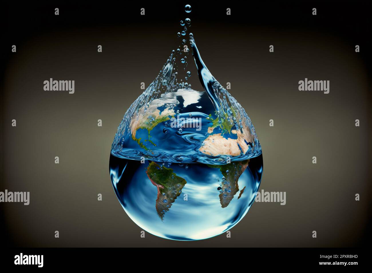 Water shortage map hi-res stock photography and images - Alamy