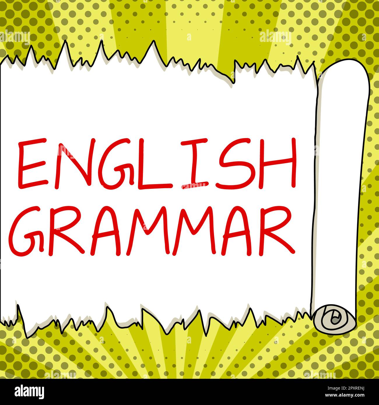 Sign displaying English Grammar, Business approach courses cover all ...
