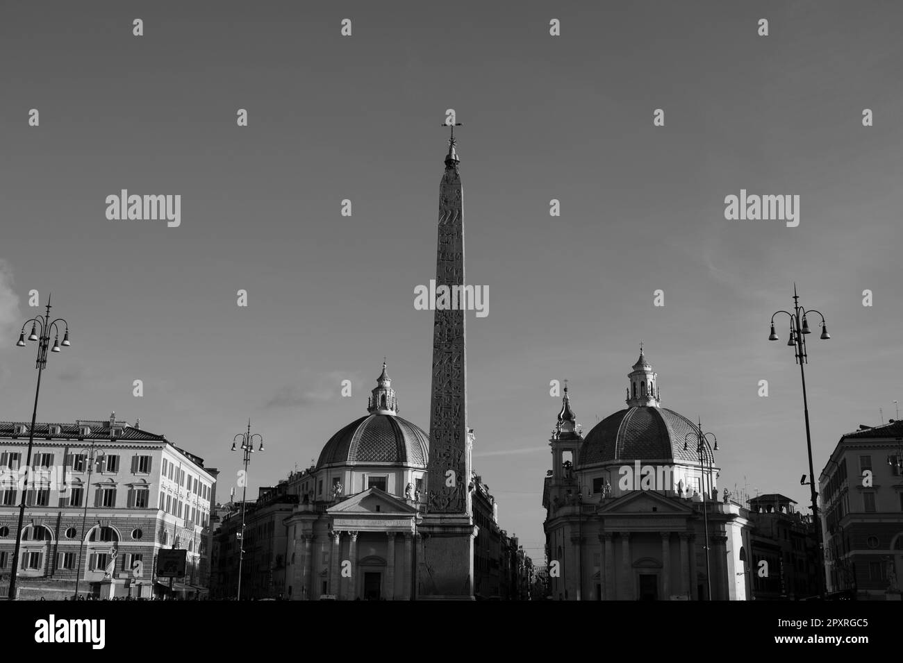 The twin churches of Piazza del Popolo are Santa Maria in Montesanto or ...