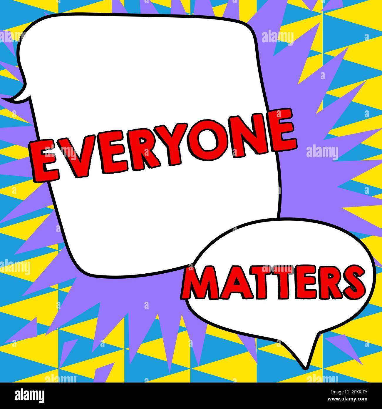 Text showing inspiration Everyone Matters, Internet Concept all the ...