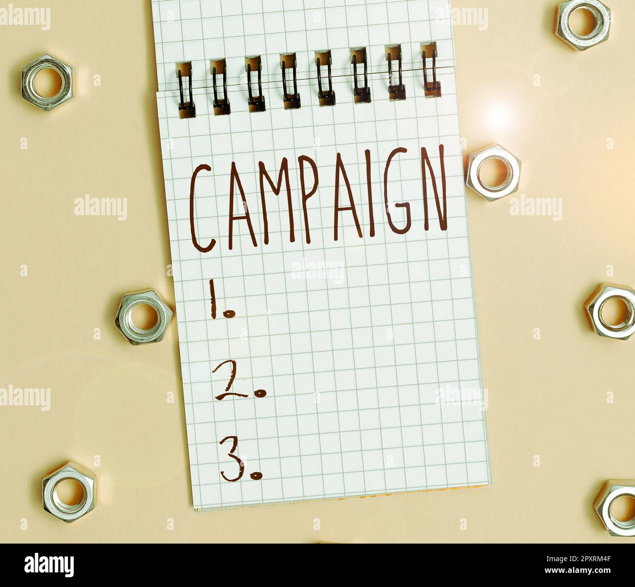 Hand writing sign Campaign, Word Written on organized course of action ...