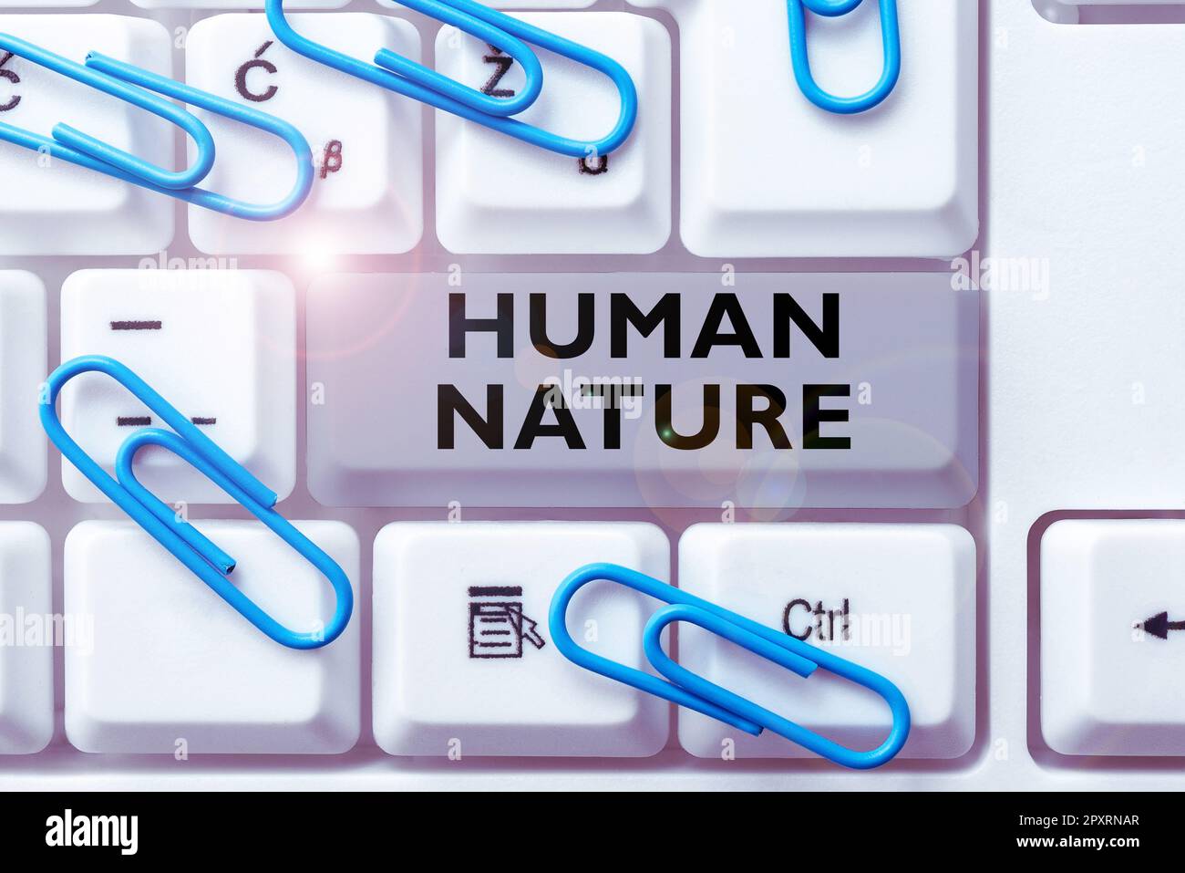 Text showing inspiration Human Nature, Business concept psychological ...