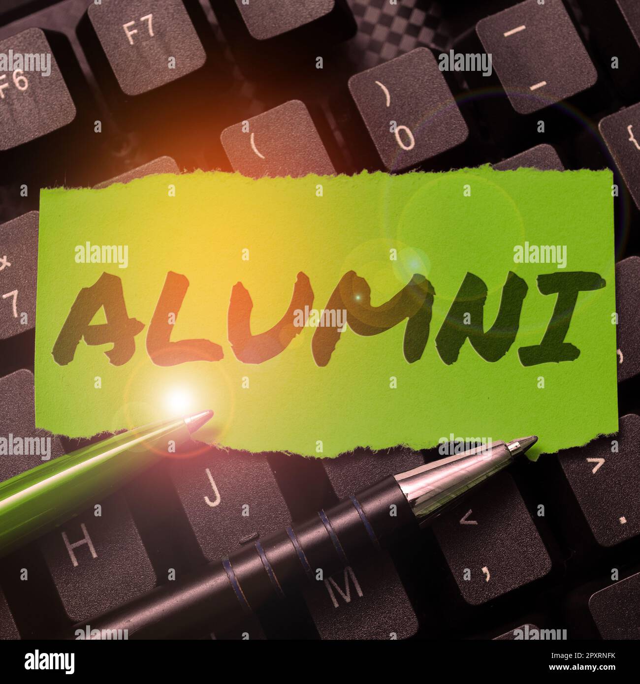 Writing displaying text Alumni, Business idea former pupil or student ...