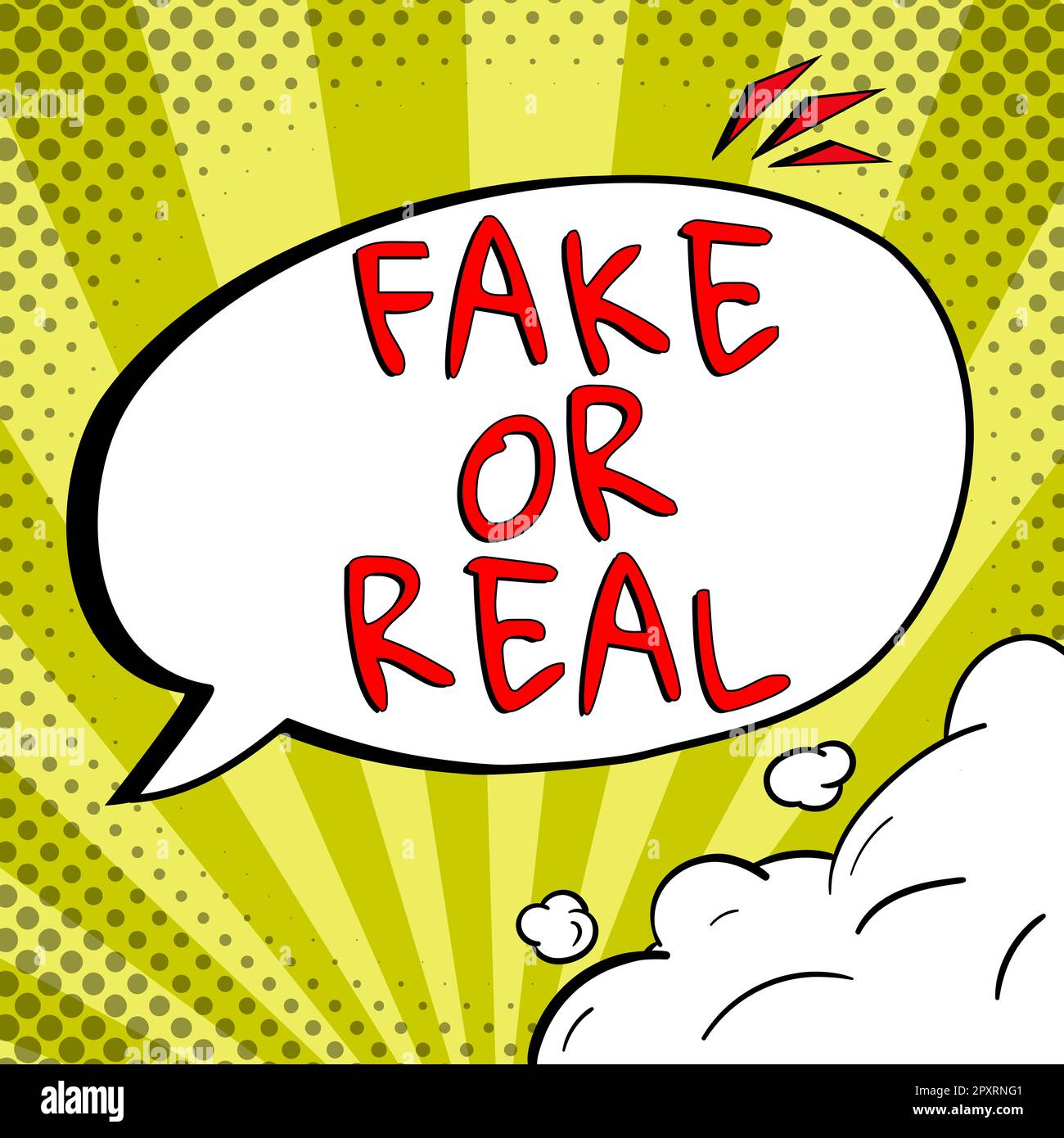 Inspiration showing sign Fake Or Real, Business approach difference ...