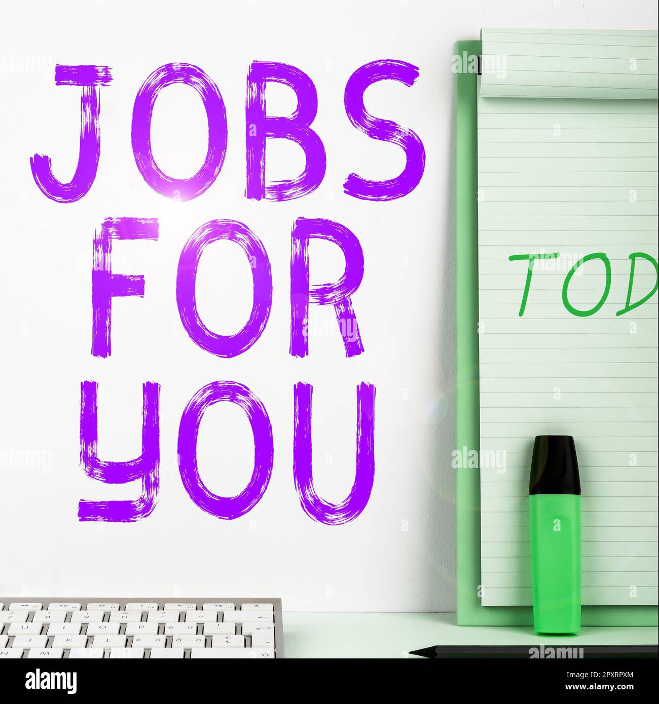 Inspiration showing sign Jobs For You, Word for List of available ...
