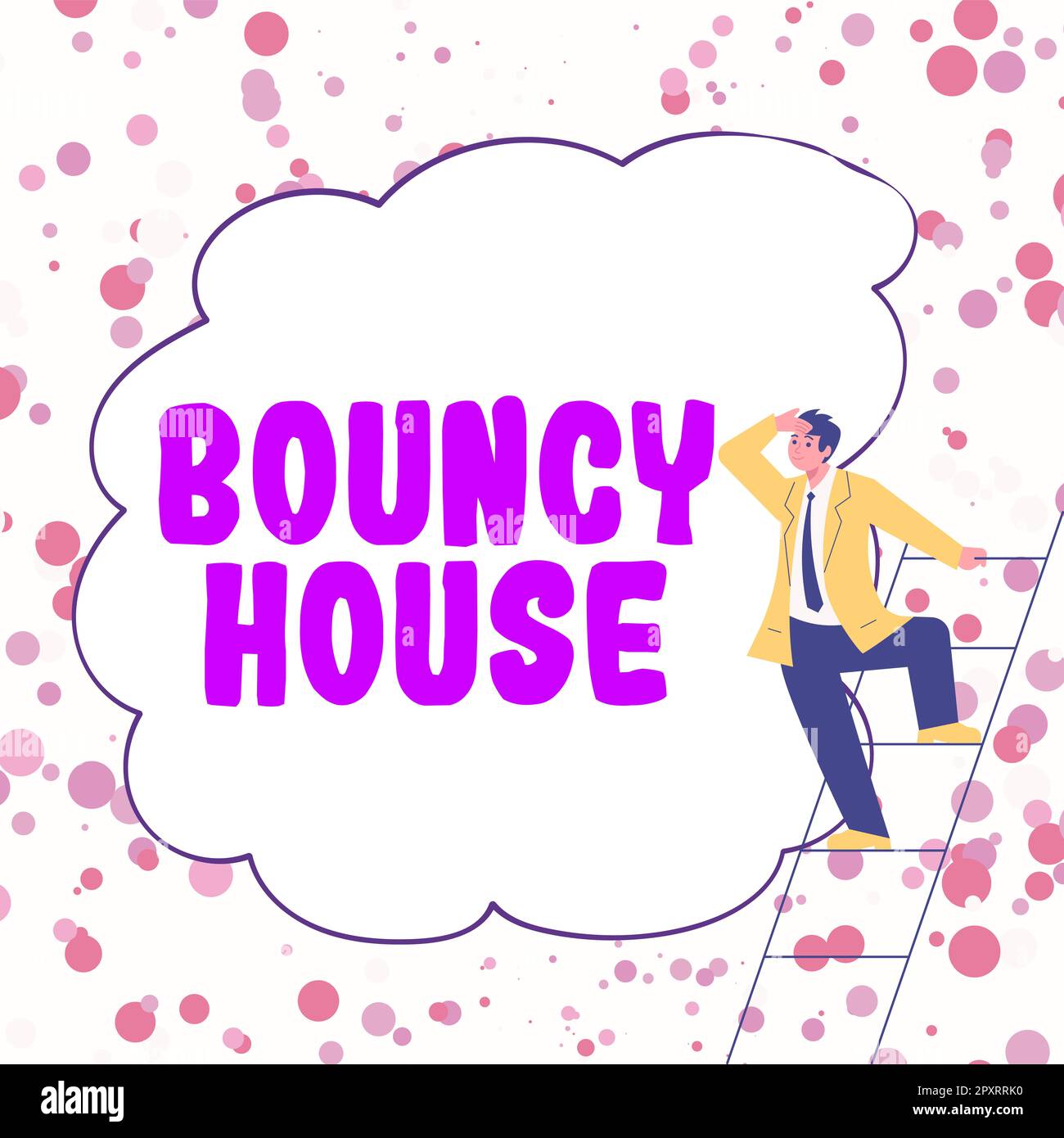 Conceptual caption Bouncy House, Internet Concept Automated program ... Conceptual caption Bouncy House, Internet Concept Automated program ...