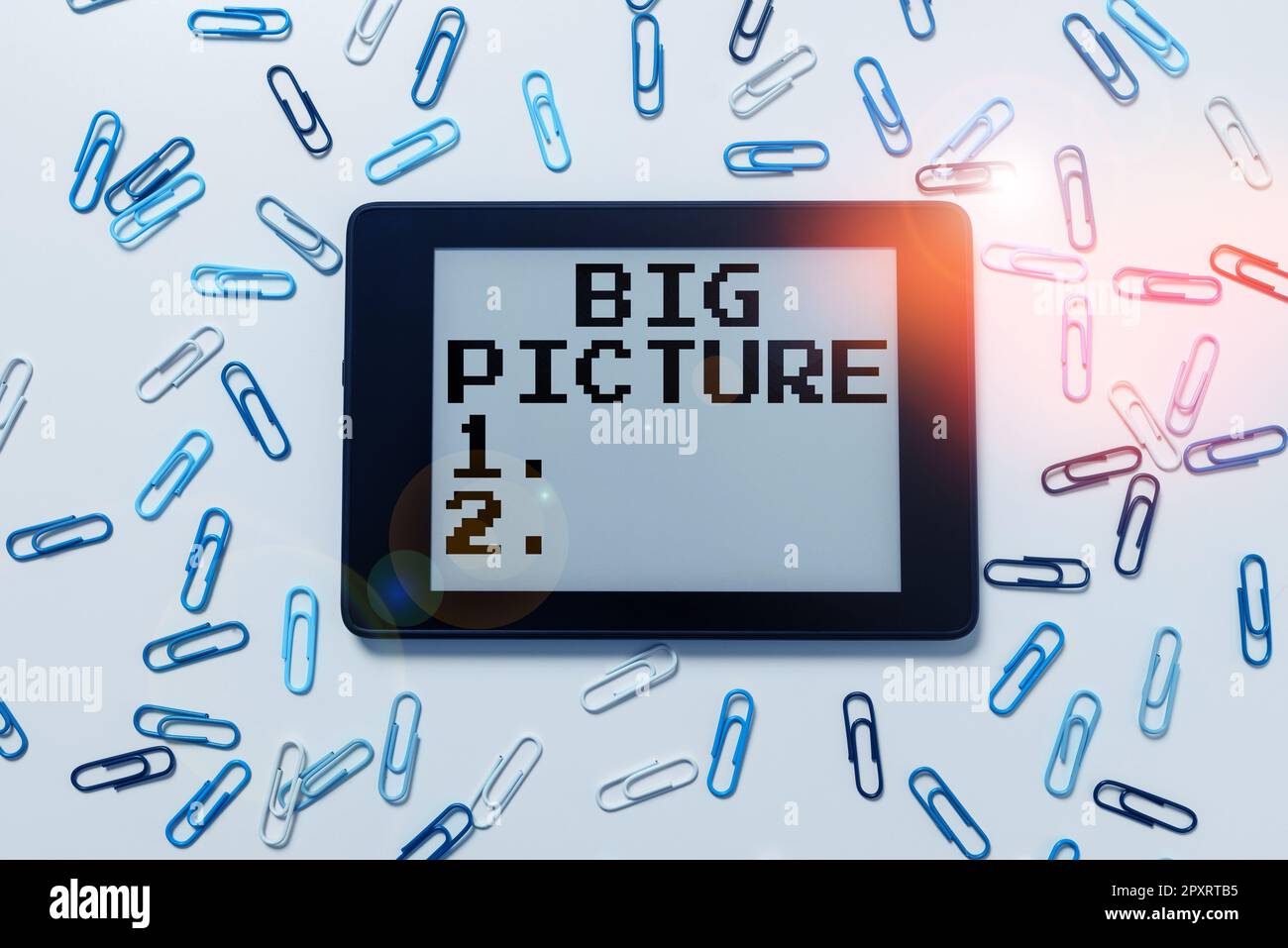 Inspiration showing sign Big Picture, Concept meaning most important ...