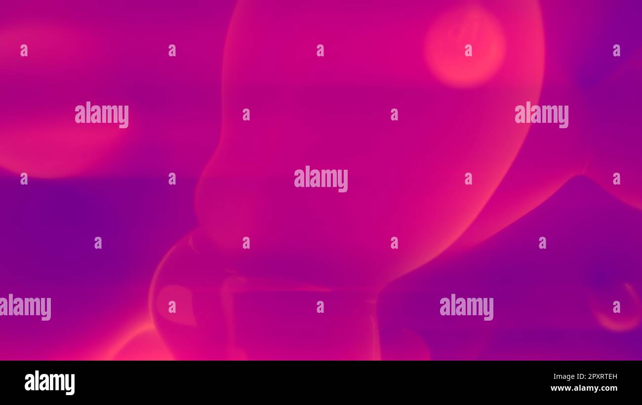 pink and orange glowing disco dance slime mild forms - abstract 3D ...