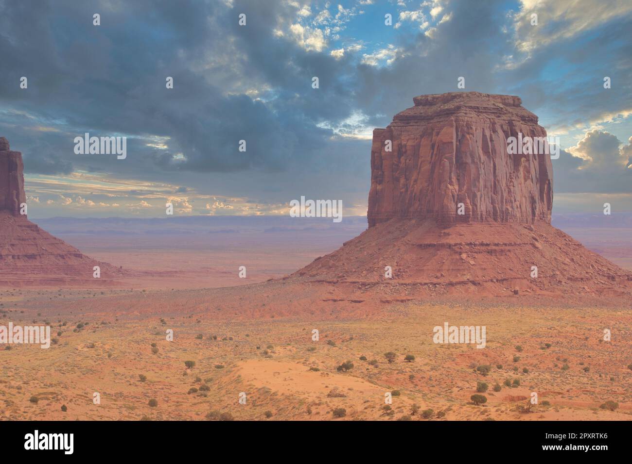 Monument valley dramatic landscape. Colorado Plateau on the Arizona ...