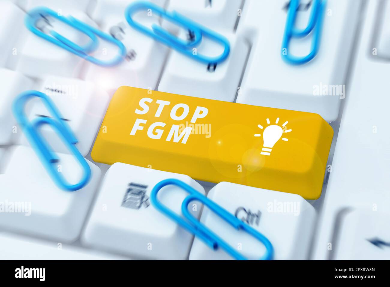 Inspiration showing sign Stop Fgm, Concept meaning Put an end on female ...