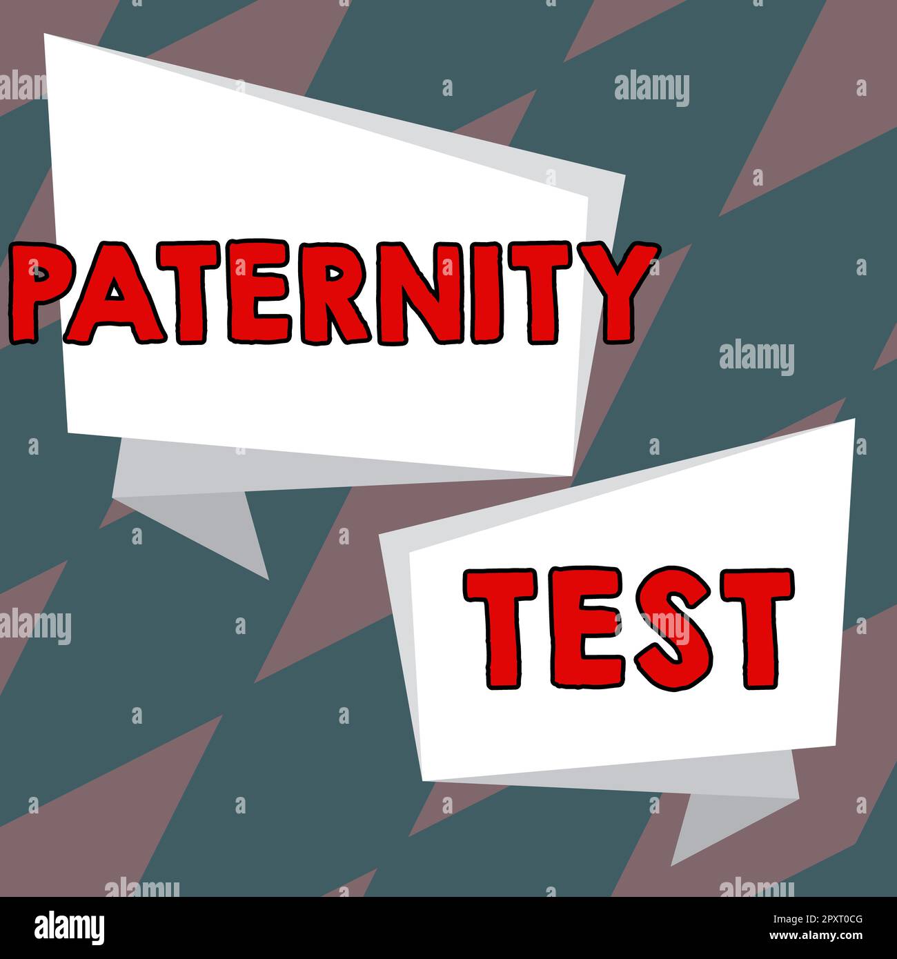 Text Sign Showing Paternity Test Business Overview A Test Of Dna To