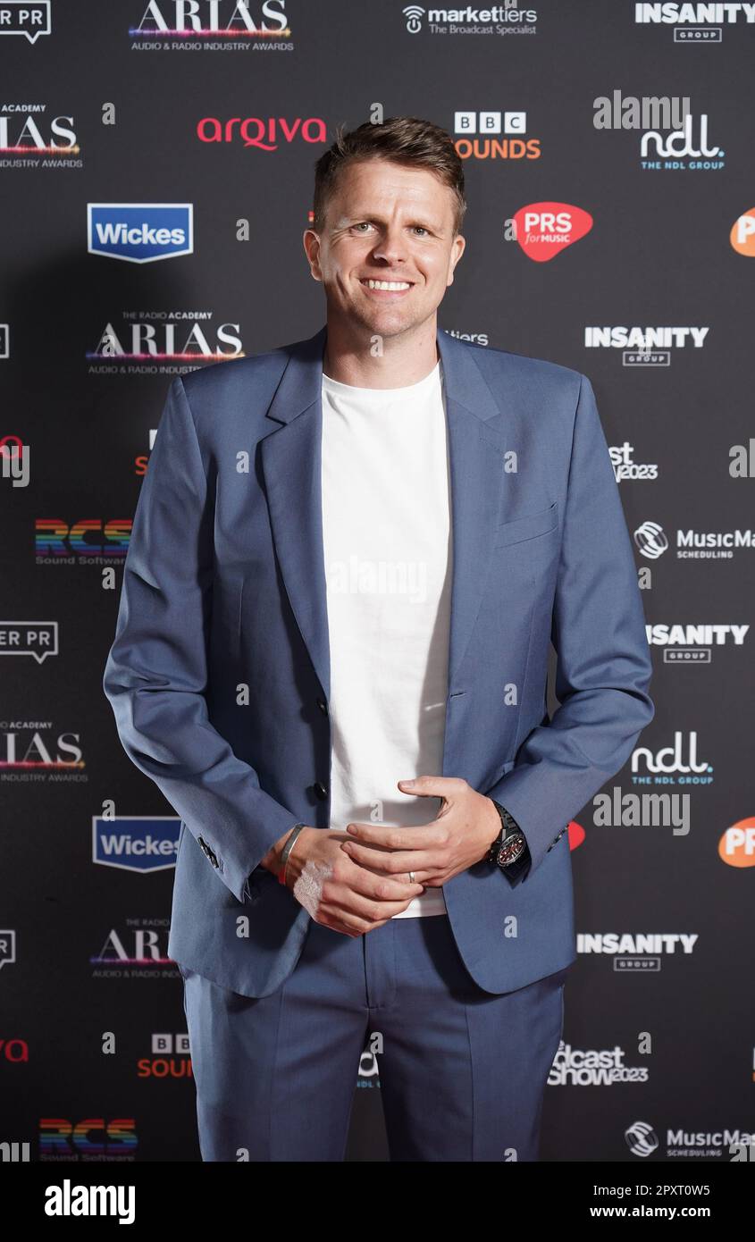 Jake Humphrey attending the ARIAS - Audio and Radio Industry Awards, at ...
