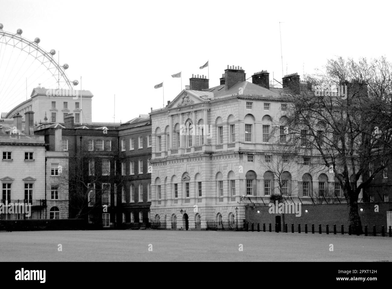 Stables of the royal palace horse guard of england Stock Photo - Alamy