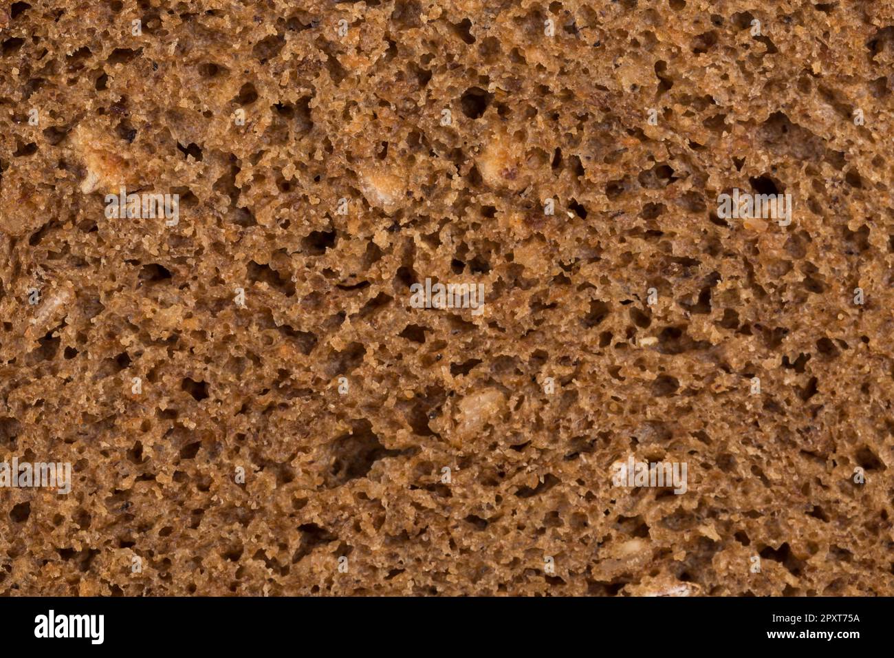 detailed look at the rye bread texture Stock Photo - Alamy