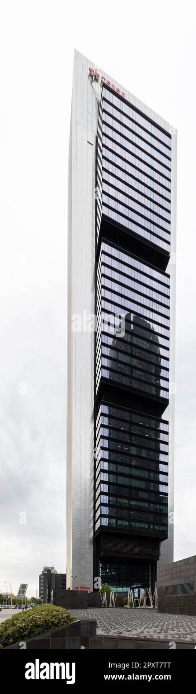 The Torre Cepsa is a skyscraper located in the Cuatro Torres Business ...