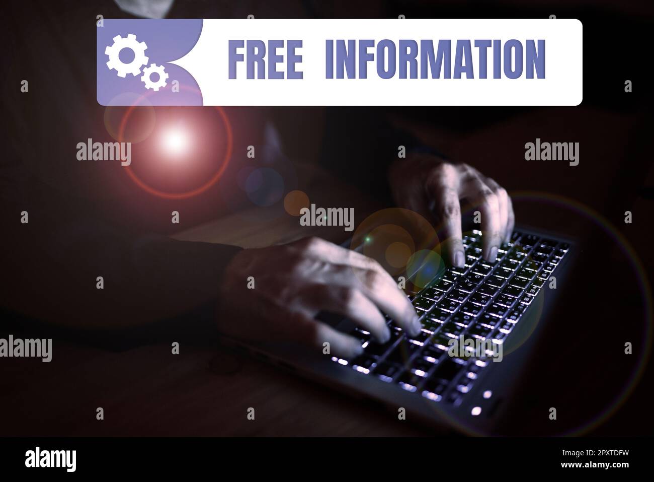 Text caption presenting Free Information, Word Written on knowledge ...