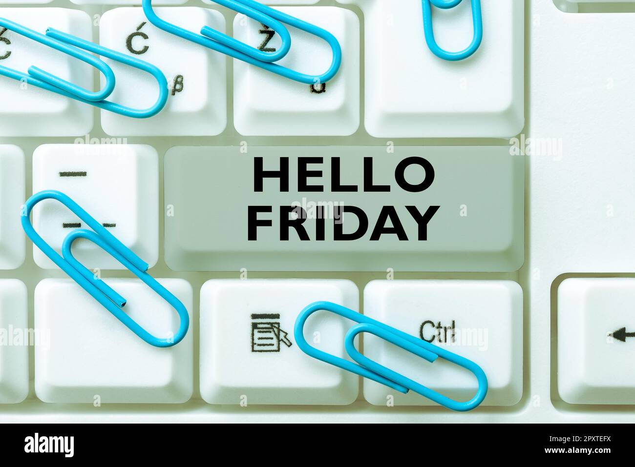 Hand writing sign Hello Friday, Word Written on Greetings on Fridays ...