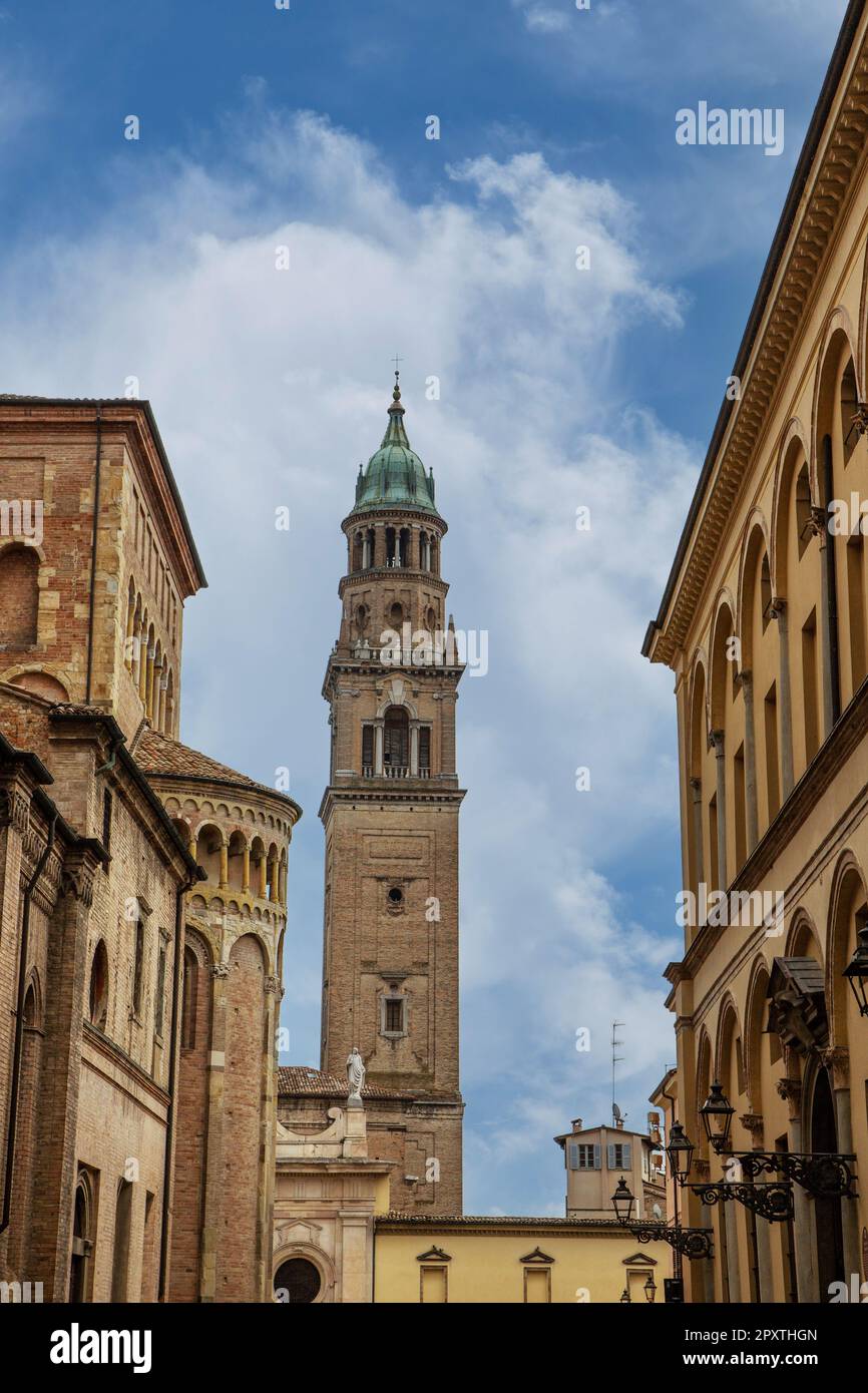 The historic city center of Parma Italy Stock Photo - Alamy