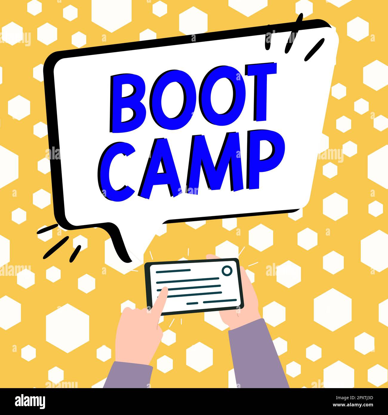 Inspiration showing sign Boot Camp, Concept meaning Military training ...