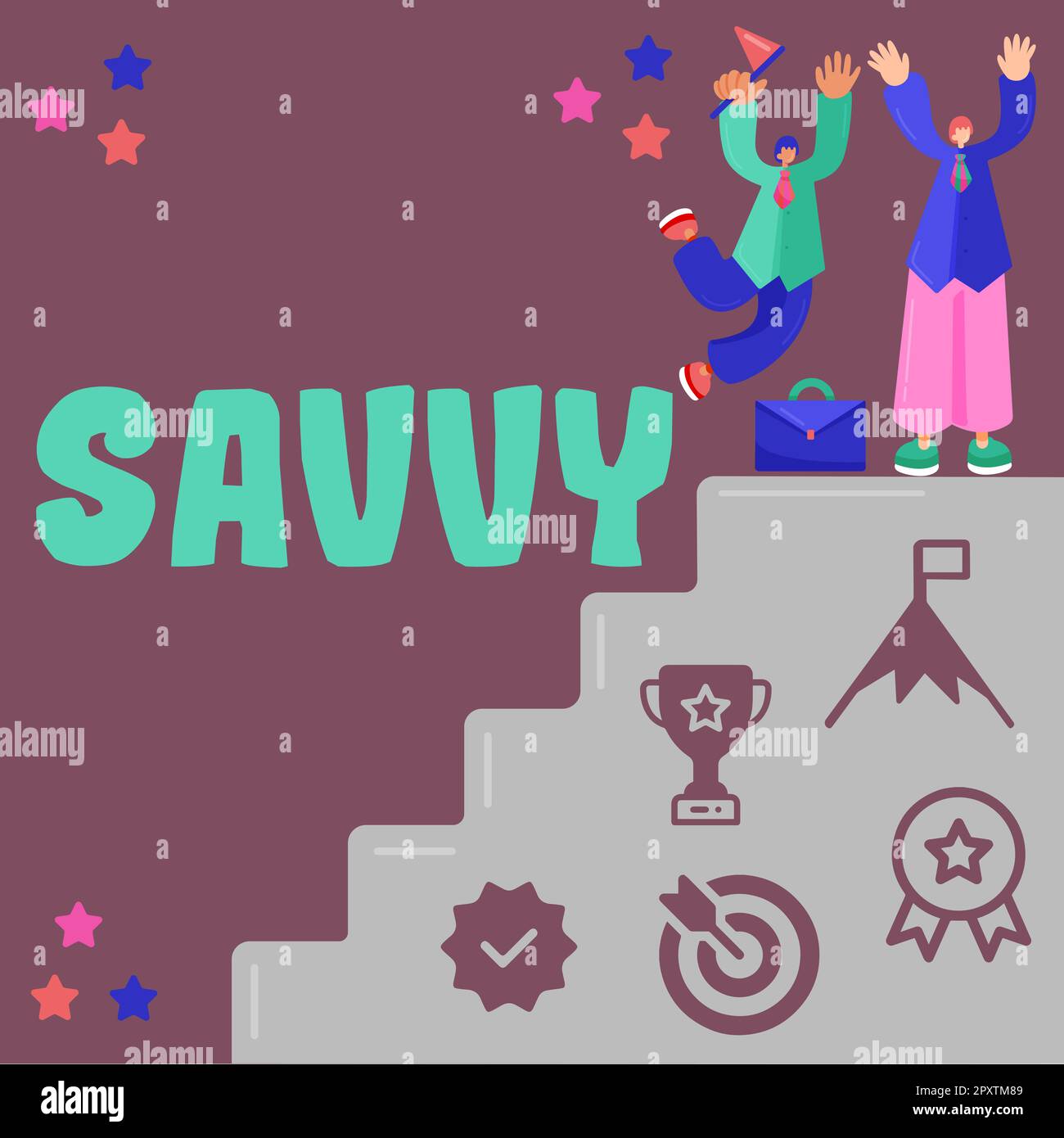 Sign displaying Savvy, Concept meaning having perception, comprehension ...