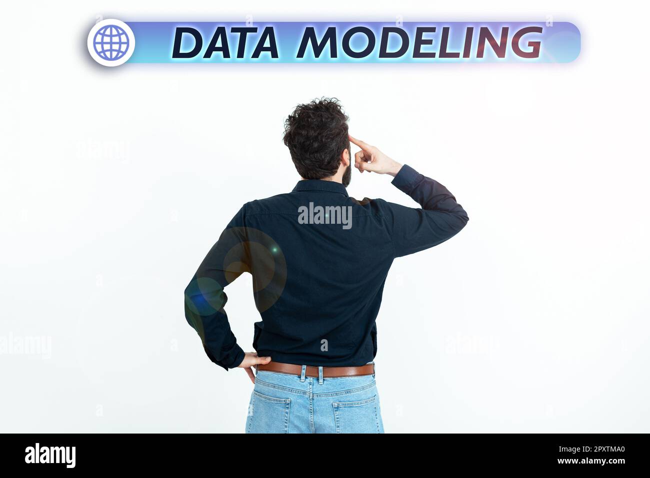 Sign displaying Data Modeling, Internet Concept process of transferring data between data ...