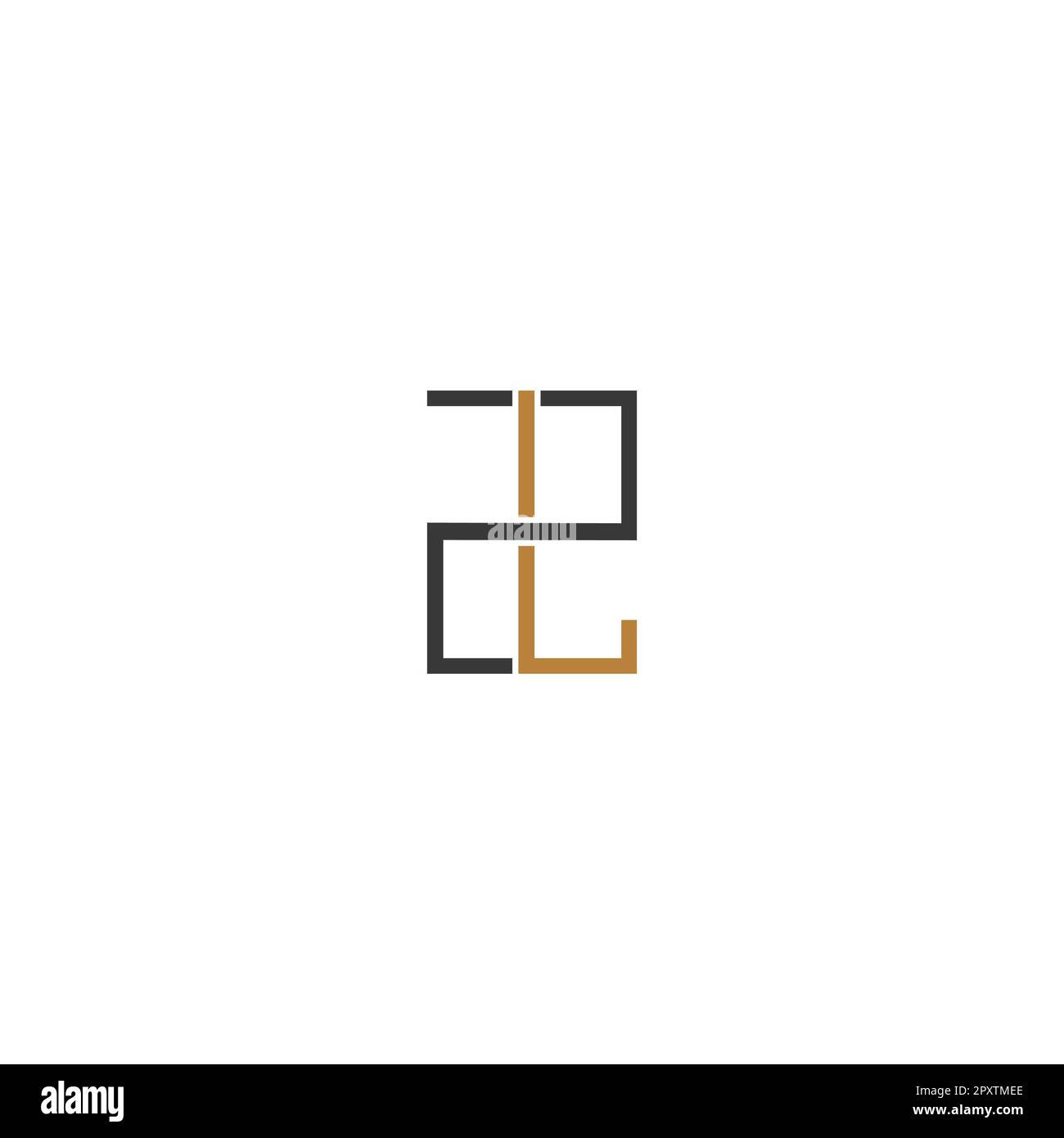 Alphabet letters Initials Monogram logo LZ, ZL, Z and L Stock Vector Image & Art - Alamy