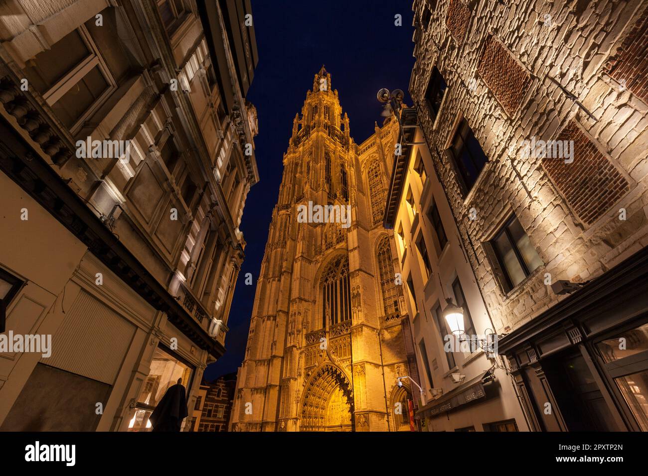 Cathedral of Our Lady, 14th century gothic building also known as Onze ...