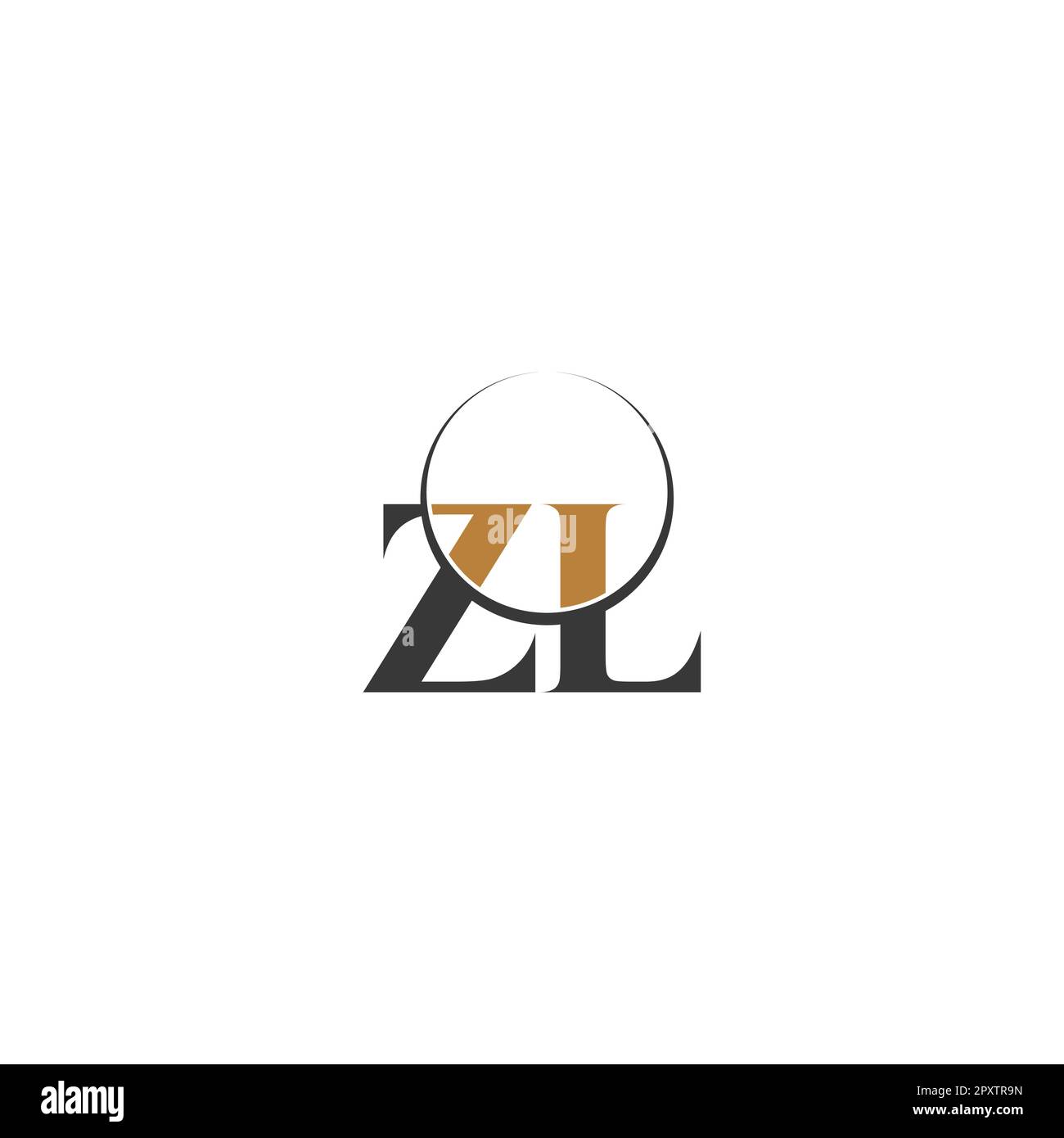 Alphabet letters Initials Monogram logo LZ, ZL, Z and L Stock Vector ...