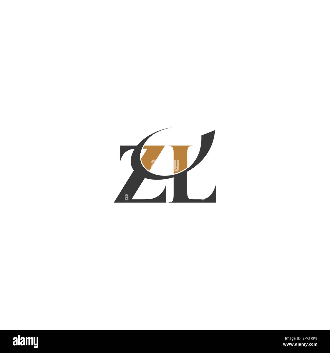 Alphabet letters Initials Monogram logo LZ, ZL, Z and L Stock Vector ...