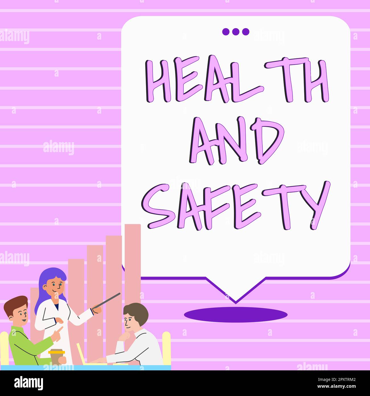 Handwriting text Health And Safety, Business idea Taking the ...