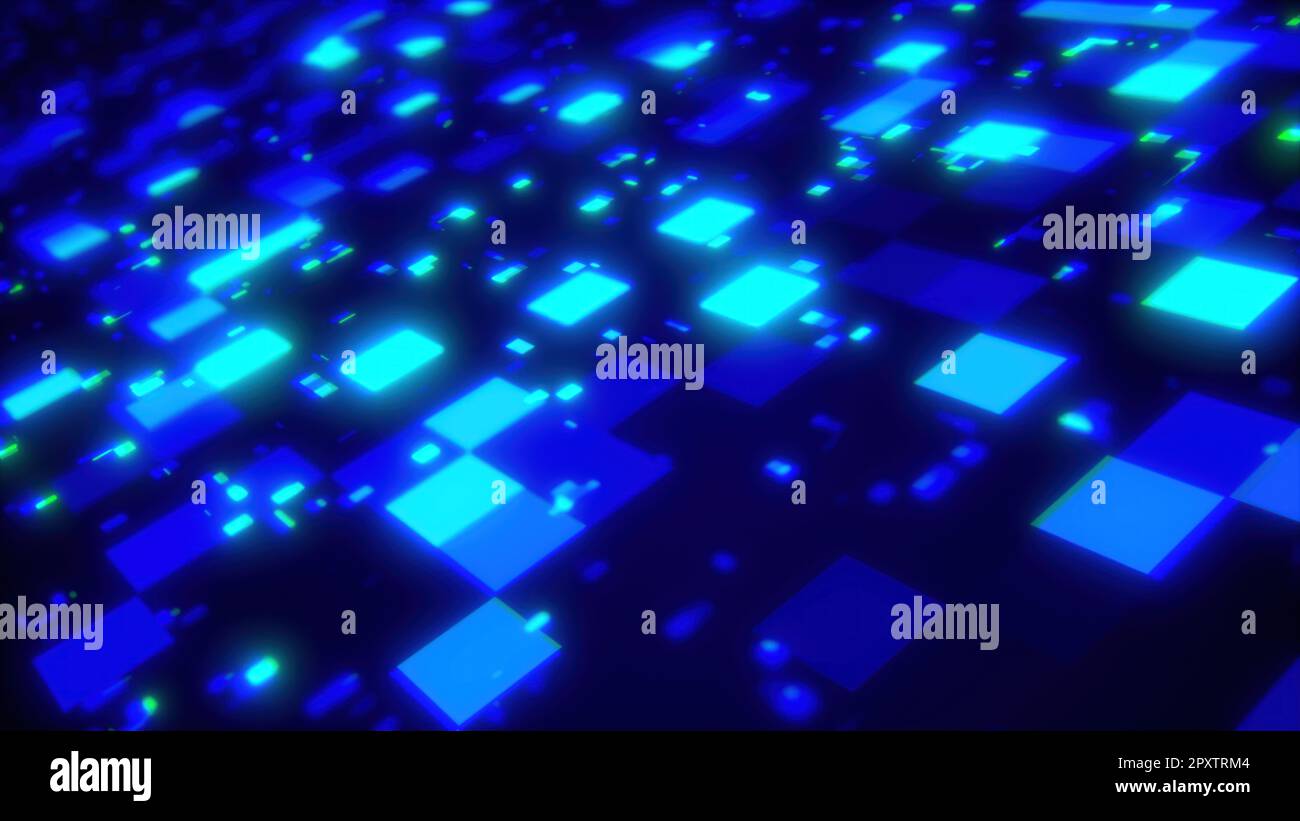 Technology and data processing. Computer generated 3d render Stock ...